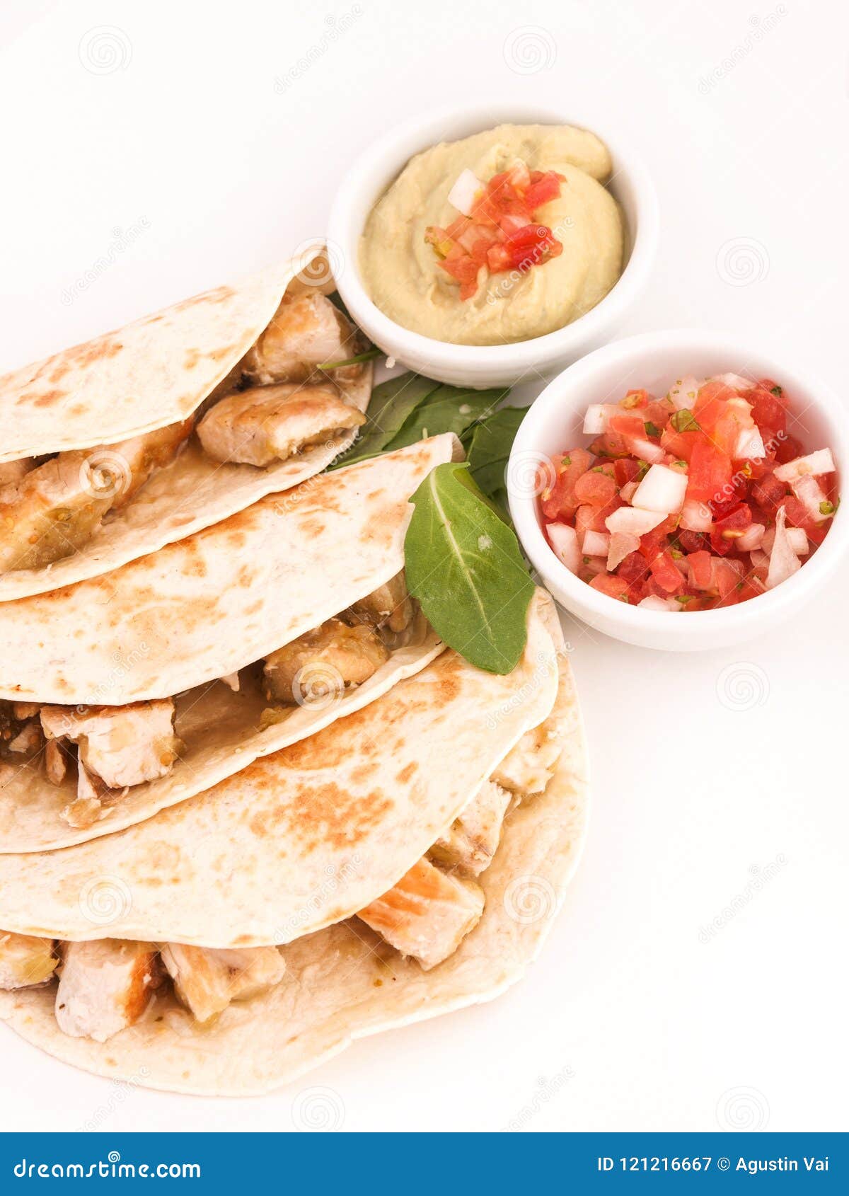 Three beef fajitas stock image. Image of food, white - 121216667