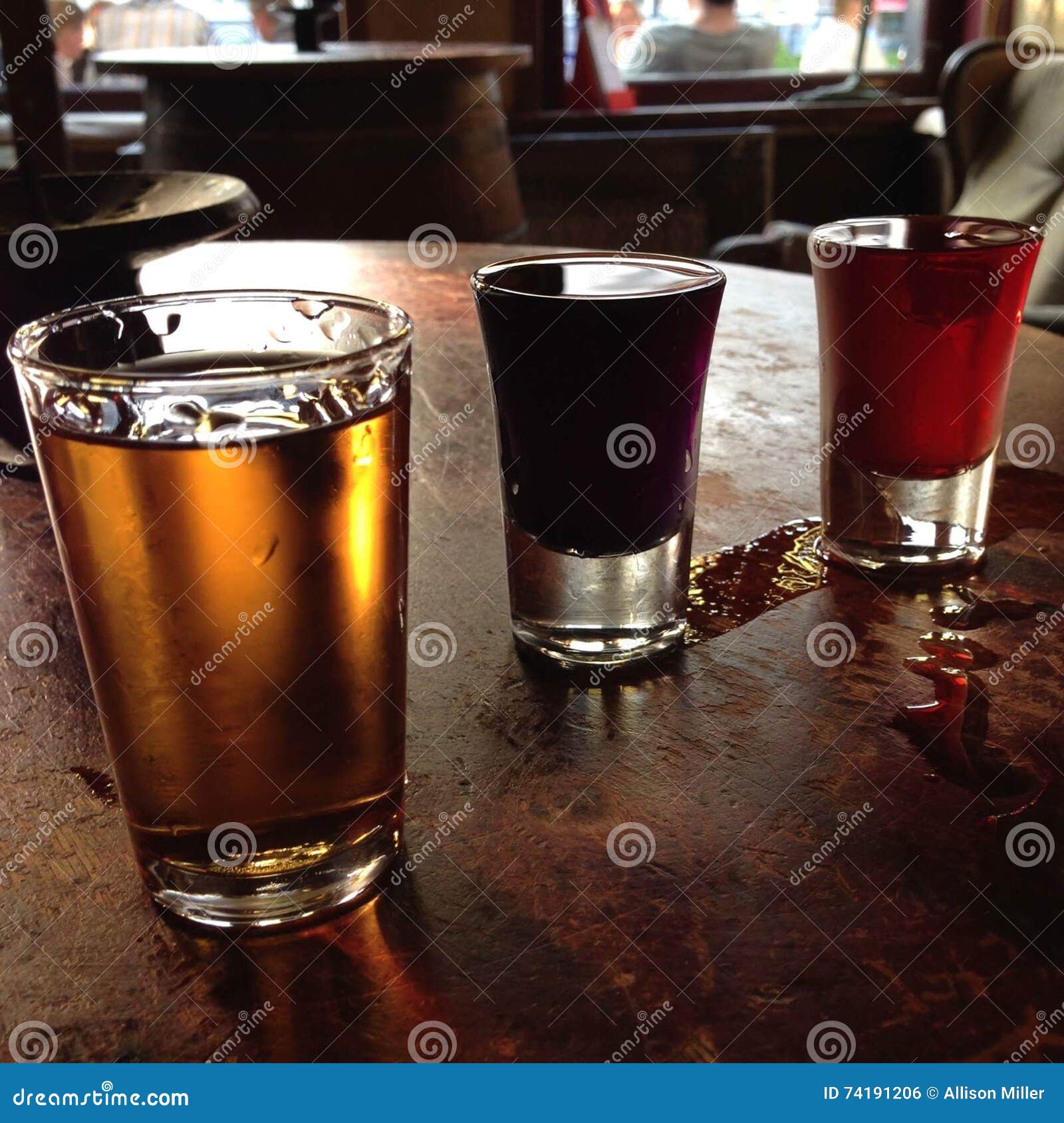 Three beers stock photo. Image of gourmet, three, sampling - 74191206