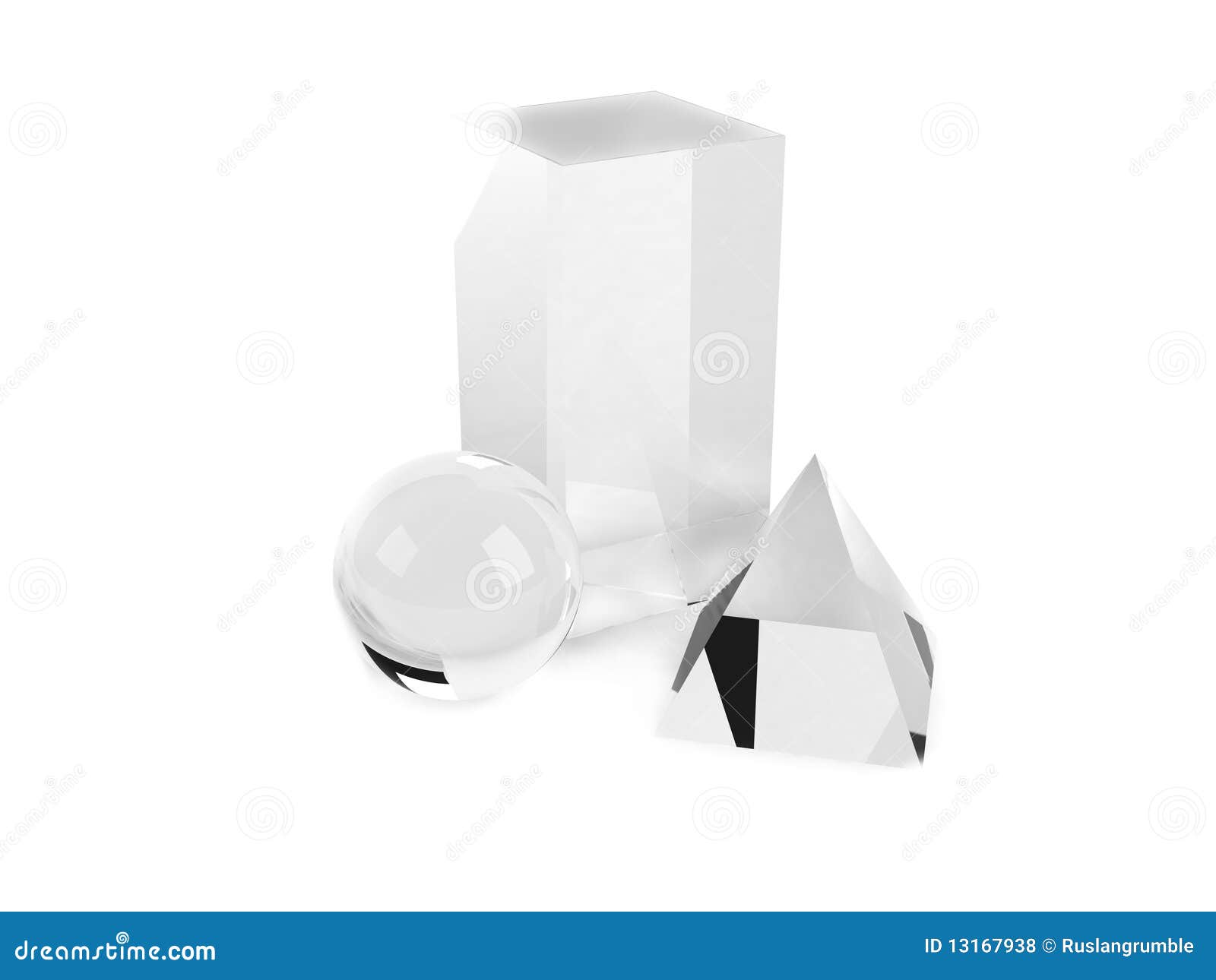 Three black glass spheres stock photo. Image of glass - 13167938