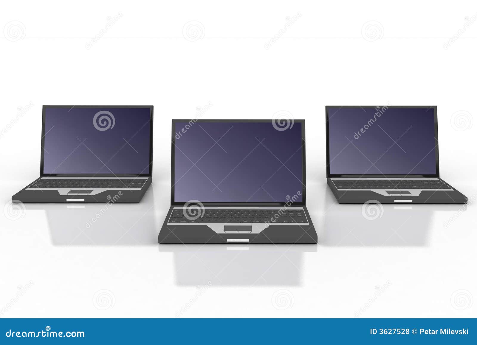 Three Black Laptops Stock Illustrations – 43 Three Black Laptops Stock ...