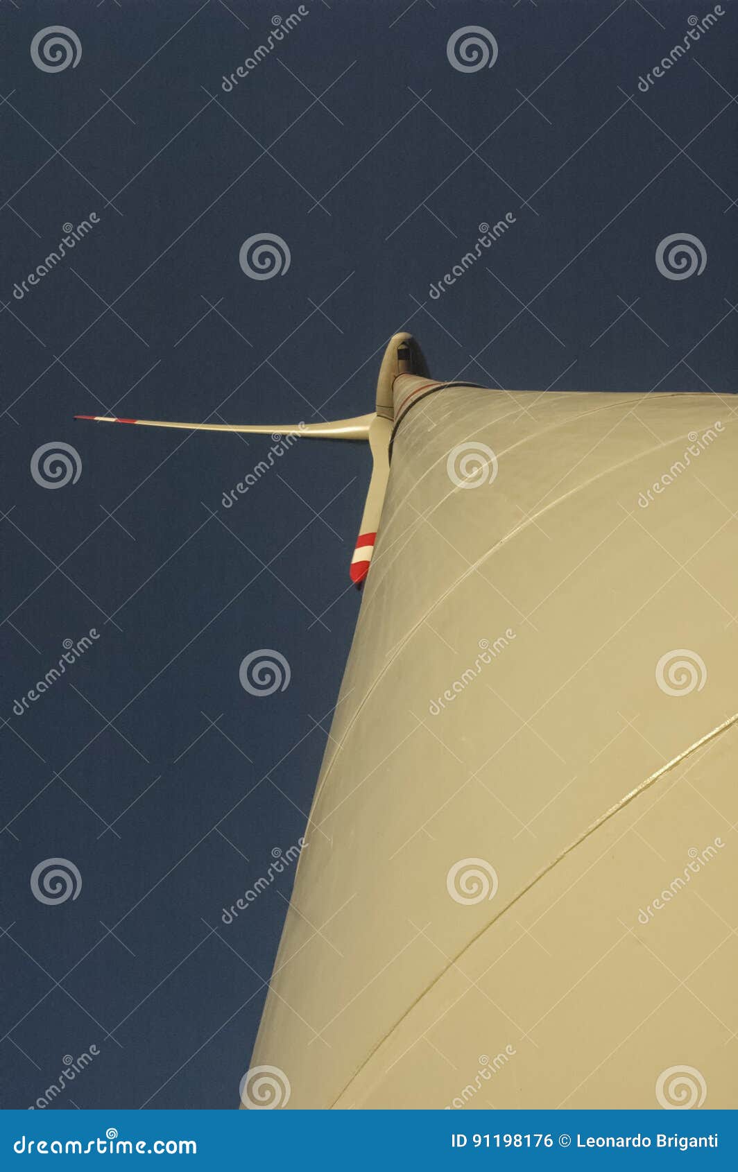 Three-blade Rotor in Action in Italy Stock Photo - Image of farm ...