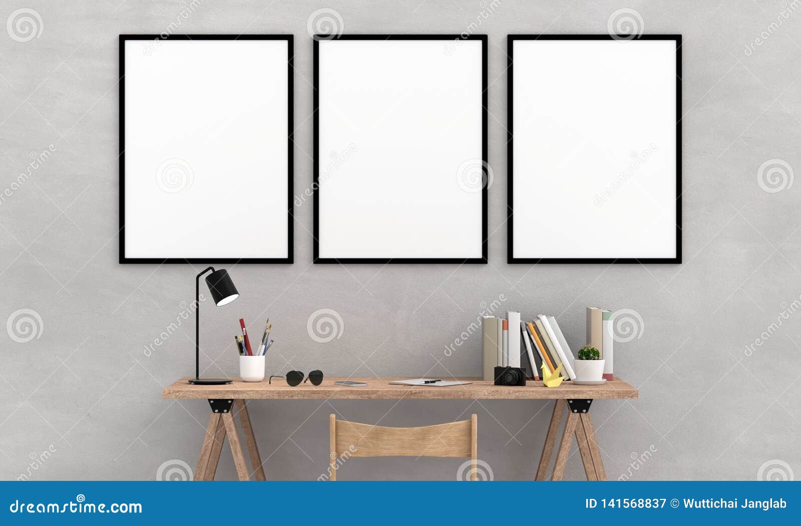 Three Frame Set Of Illustrations With Cute Dinosaurs On A White ...
