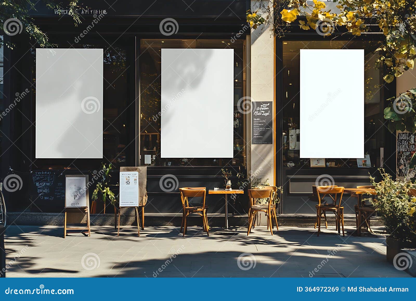 Blank Posters Template Mockup Vector Illustration | CartoonDealer.com ...