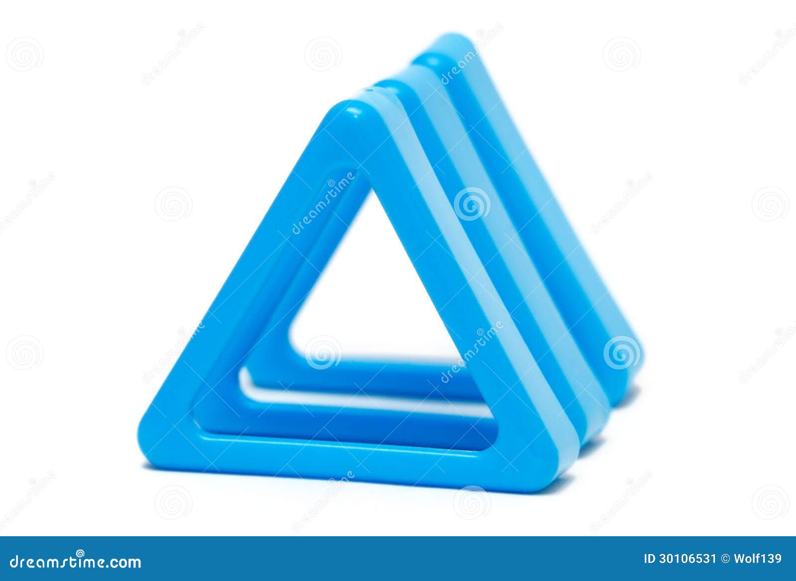 Three colored triangle stock image. Image of child, triangle - 30106531