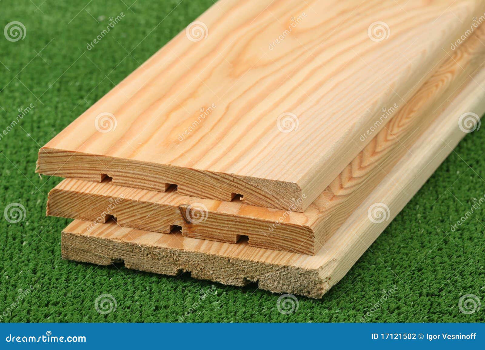 Three boards stock photo. Image of lawn, artificial, wood - 17121502