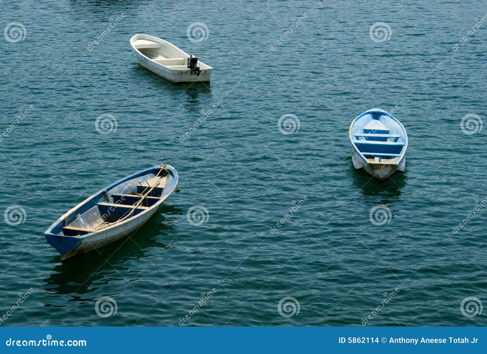 Three Boat stock photo. Image of three, ocean, color, summertime - 5862114
