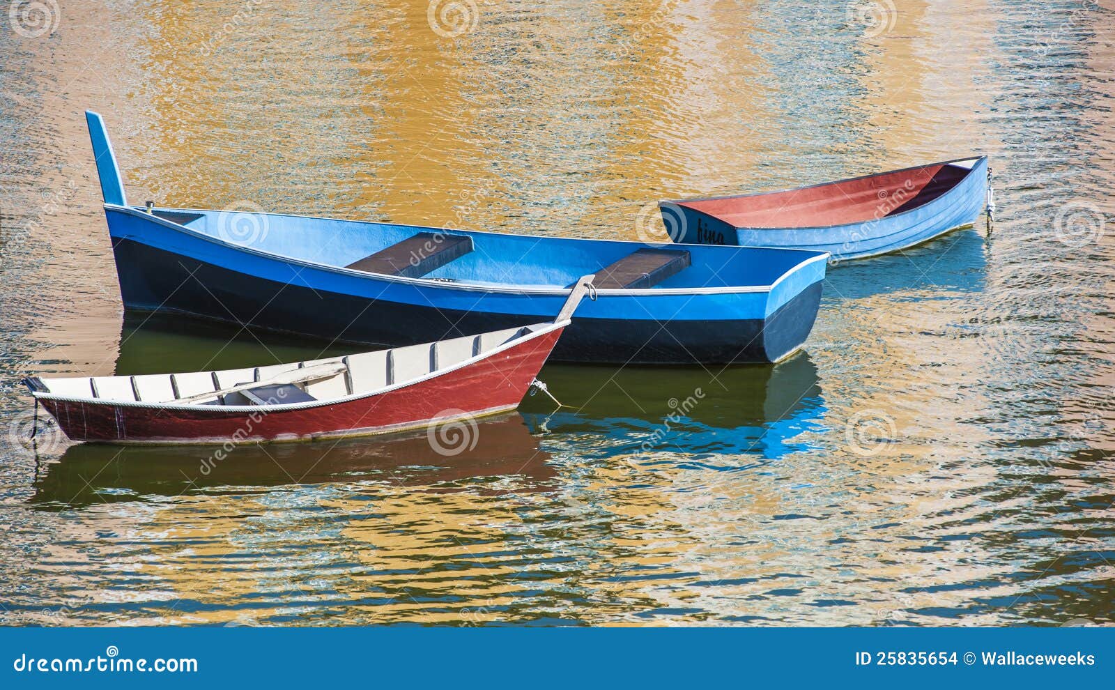 Three Boats in Harbor stock photo. Image of fishing, orlando - 25835654
