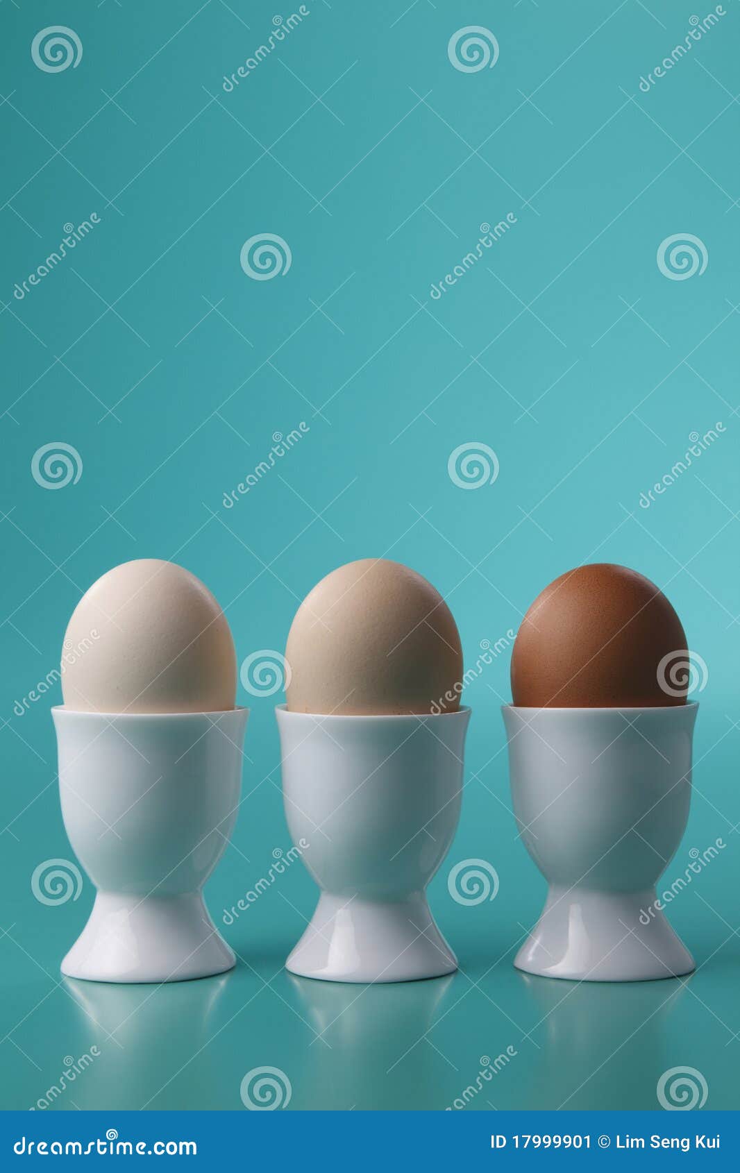 Three Boiled Eggs stock image. Image of shell, boiled - 17999901