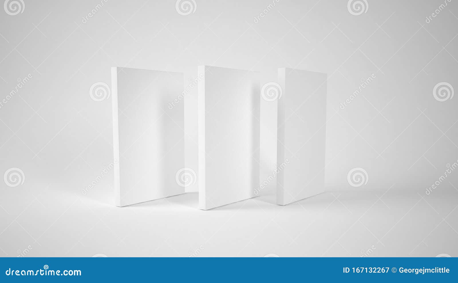 Three book template stock illustration. Illustration of series - 167132267