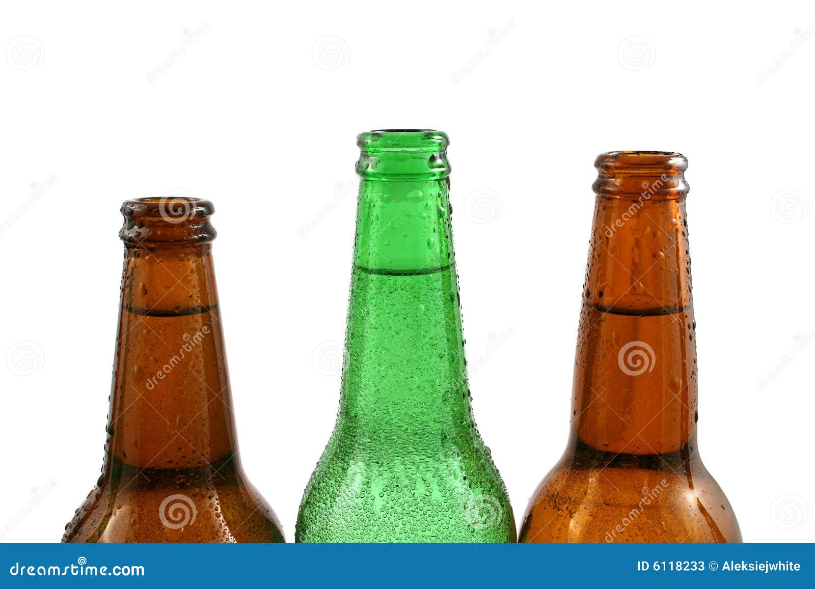 Three Bottles of Fresh Cold Water Stock Image - Image of fresh, drink ...