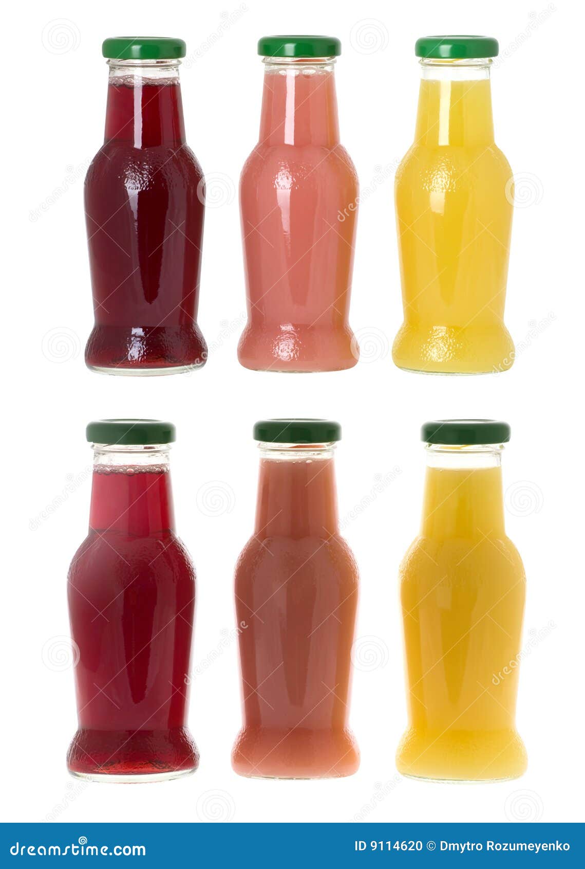 Three bottles of juice stock photo. Image of orange, life - 9114620