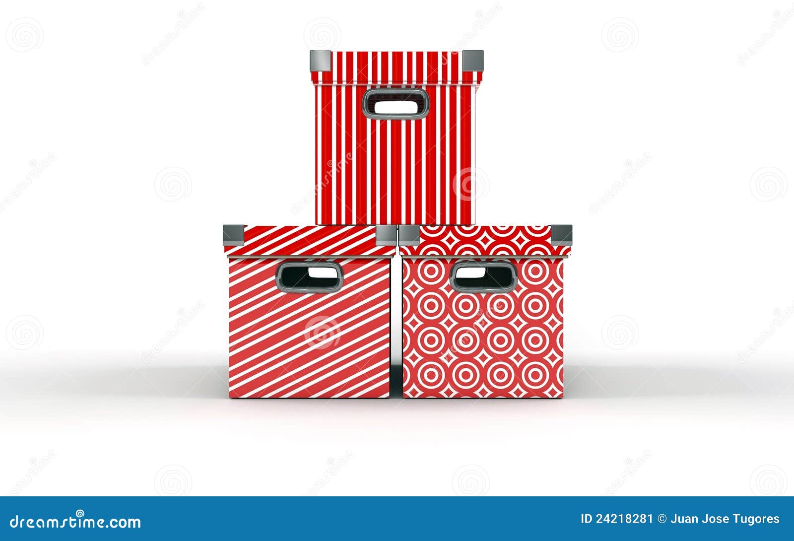 Three boxes stock illustration. Illustration of order - 24218281