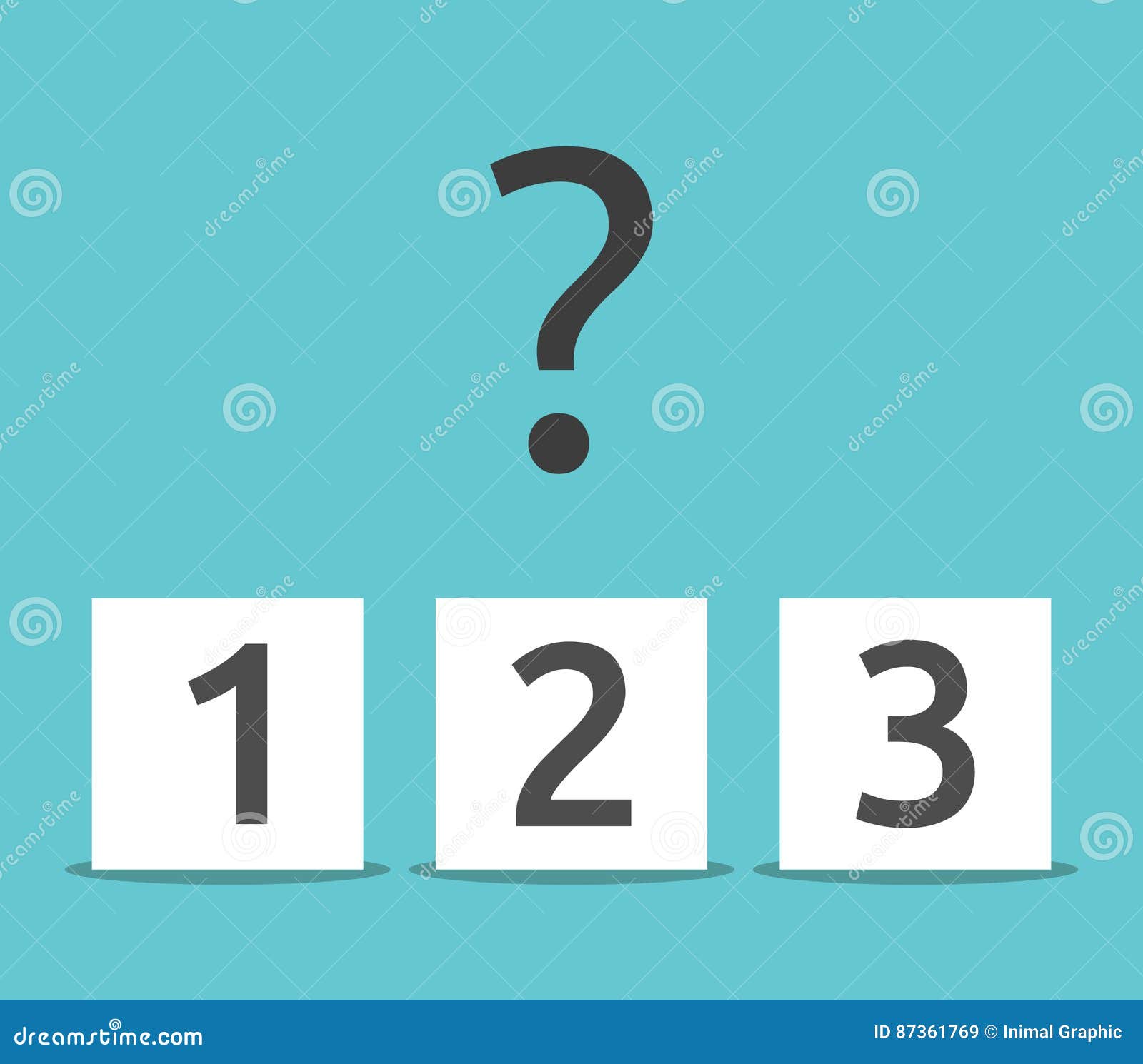 Three Boxes, Choice Concept Stock Vector - Illustration of guess ...