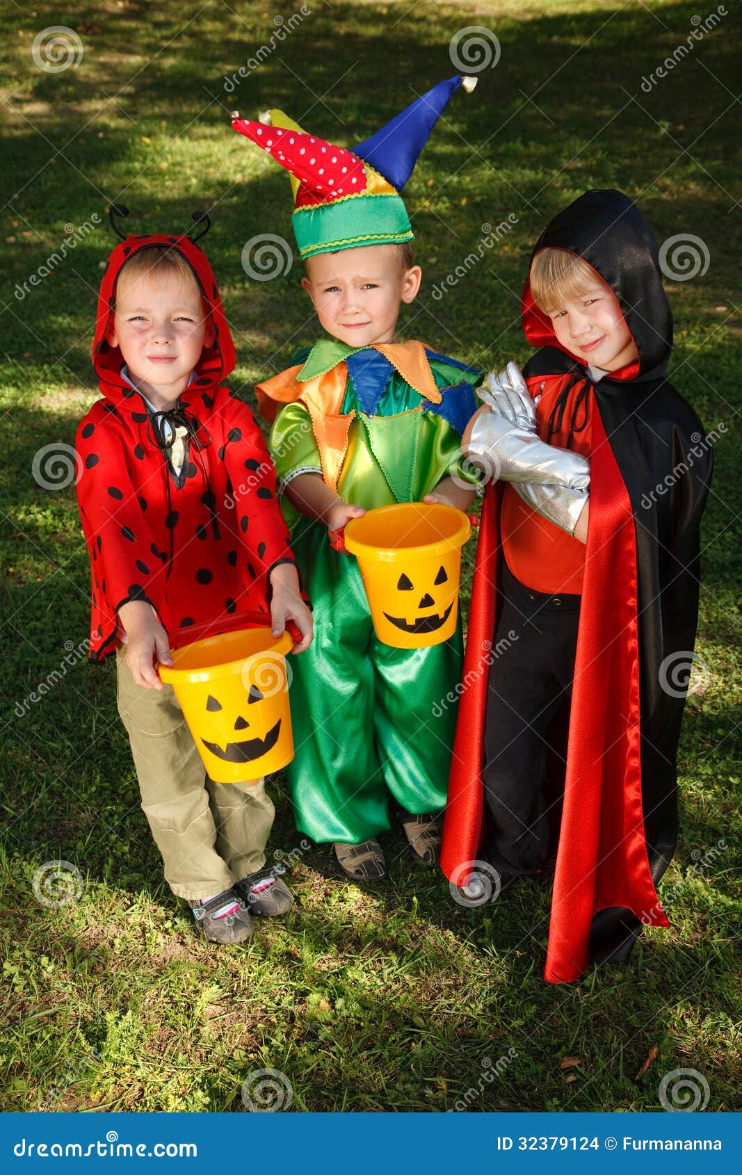 Three Boys are Waiting for Candies Stock Photo - Image of greed ...