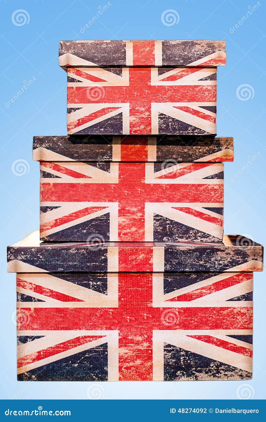 Three British Boxes stock photo. Image of line, great - 48274092