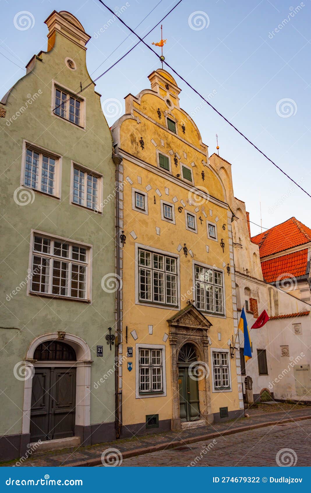 Three Brothers - a Famous Complex of Three Buildings Hosting a M Stock ...