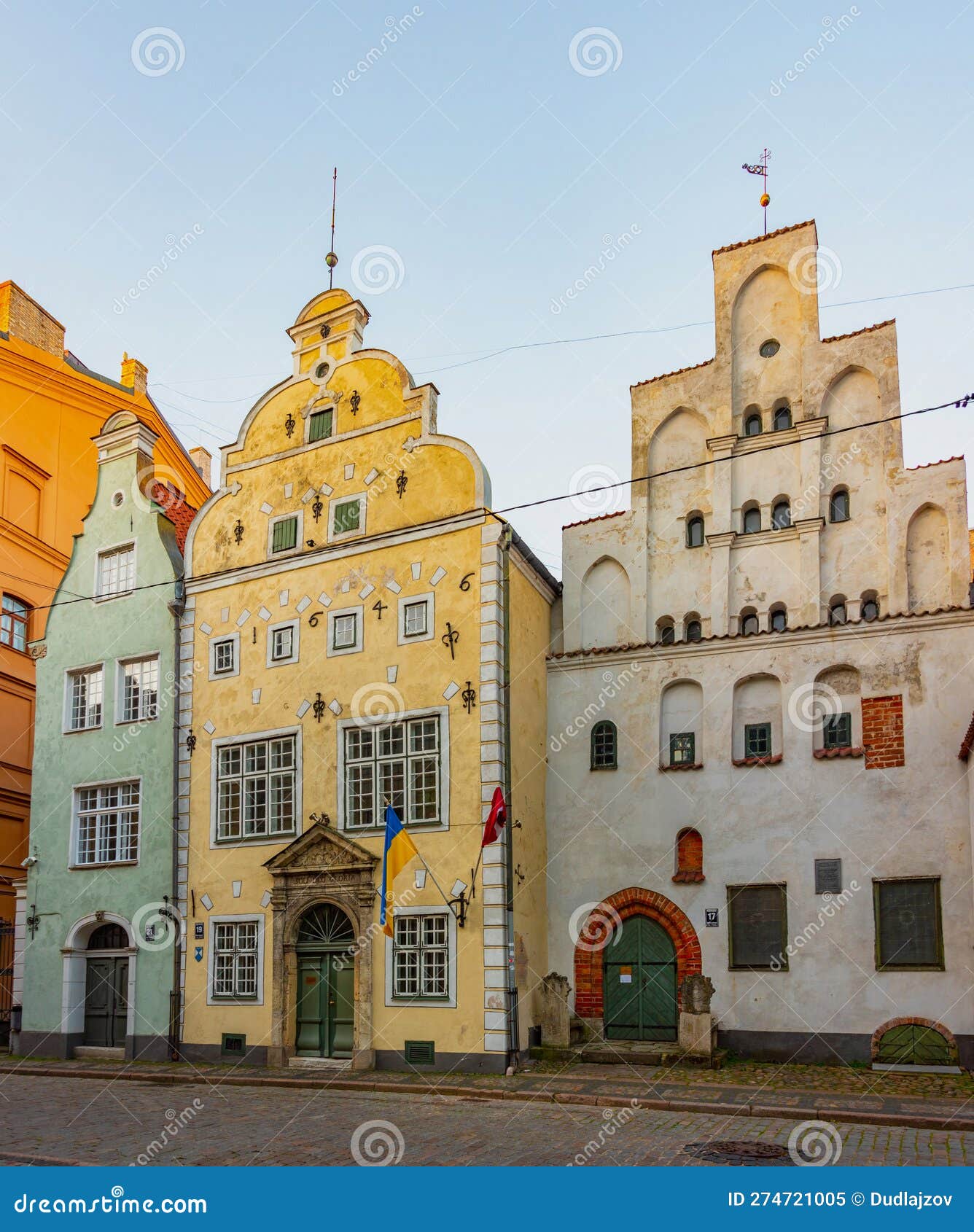 Three Brothers - a Famous Complex of Three Buildings Hosting a M Stock ...