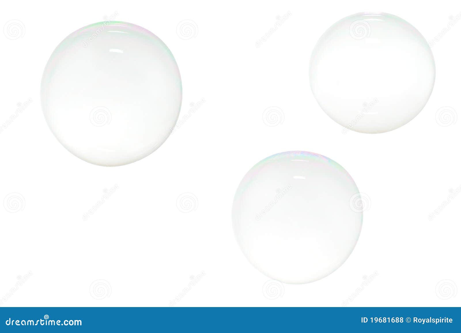 Three bubbles stock photo. Image of isolated, soap, three - 19681688