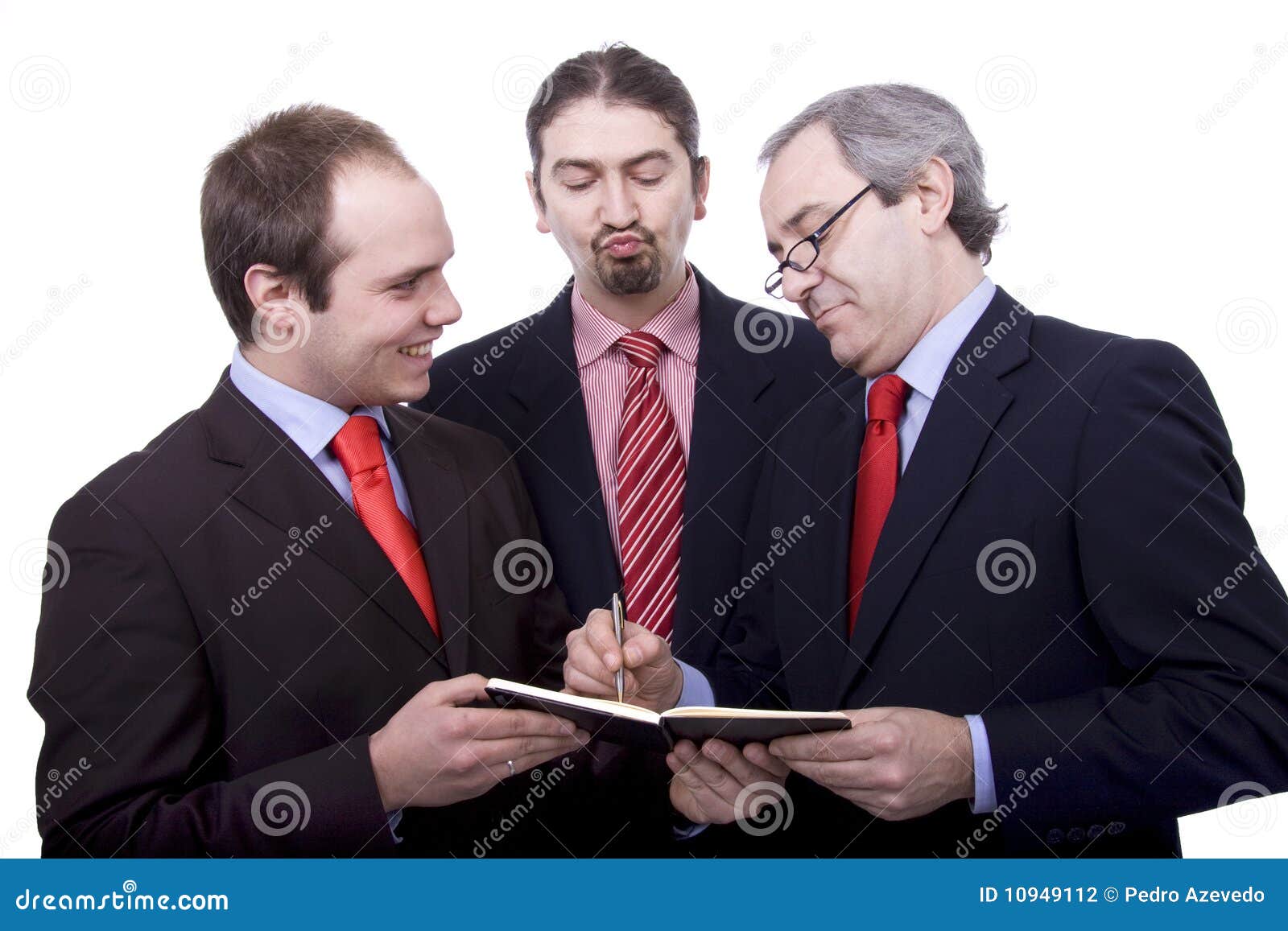 Three business men stock photo. Image of environment - 10949112
