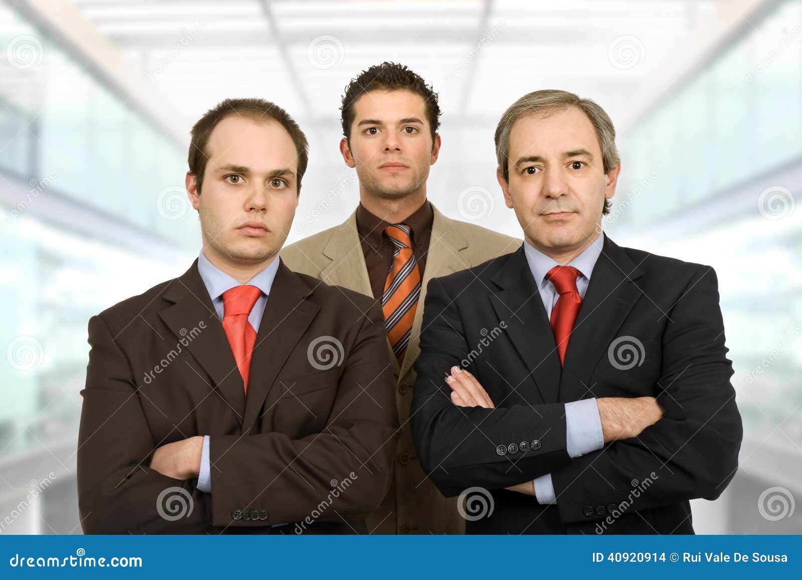 Three stock photo. Image of reviewing, manager, portrait - 40920914