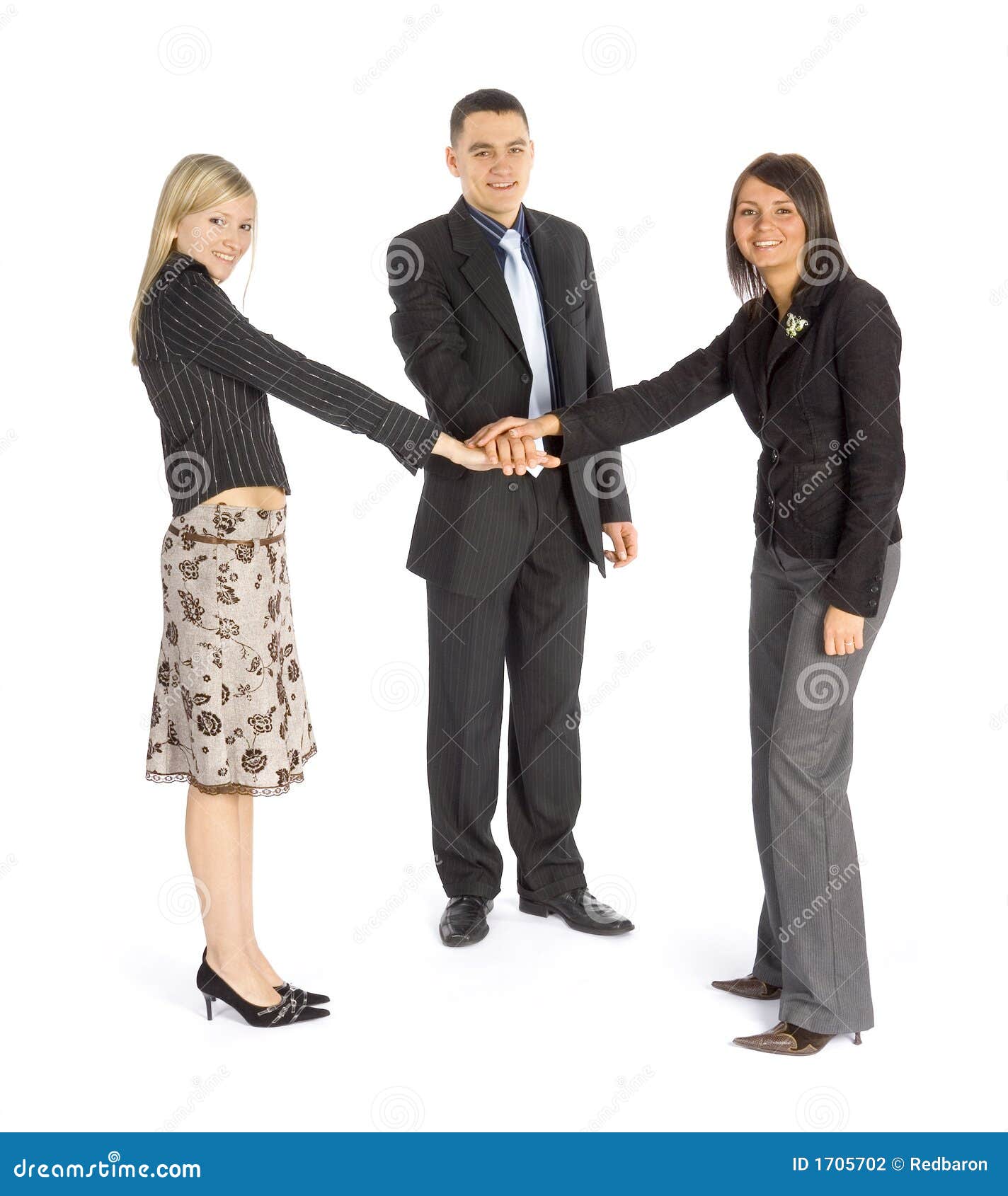 Three Business Partners stock photo. Image of businessman - 1705702