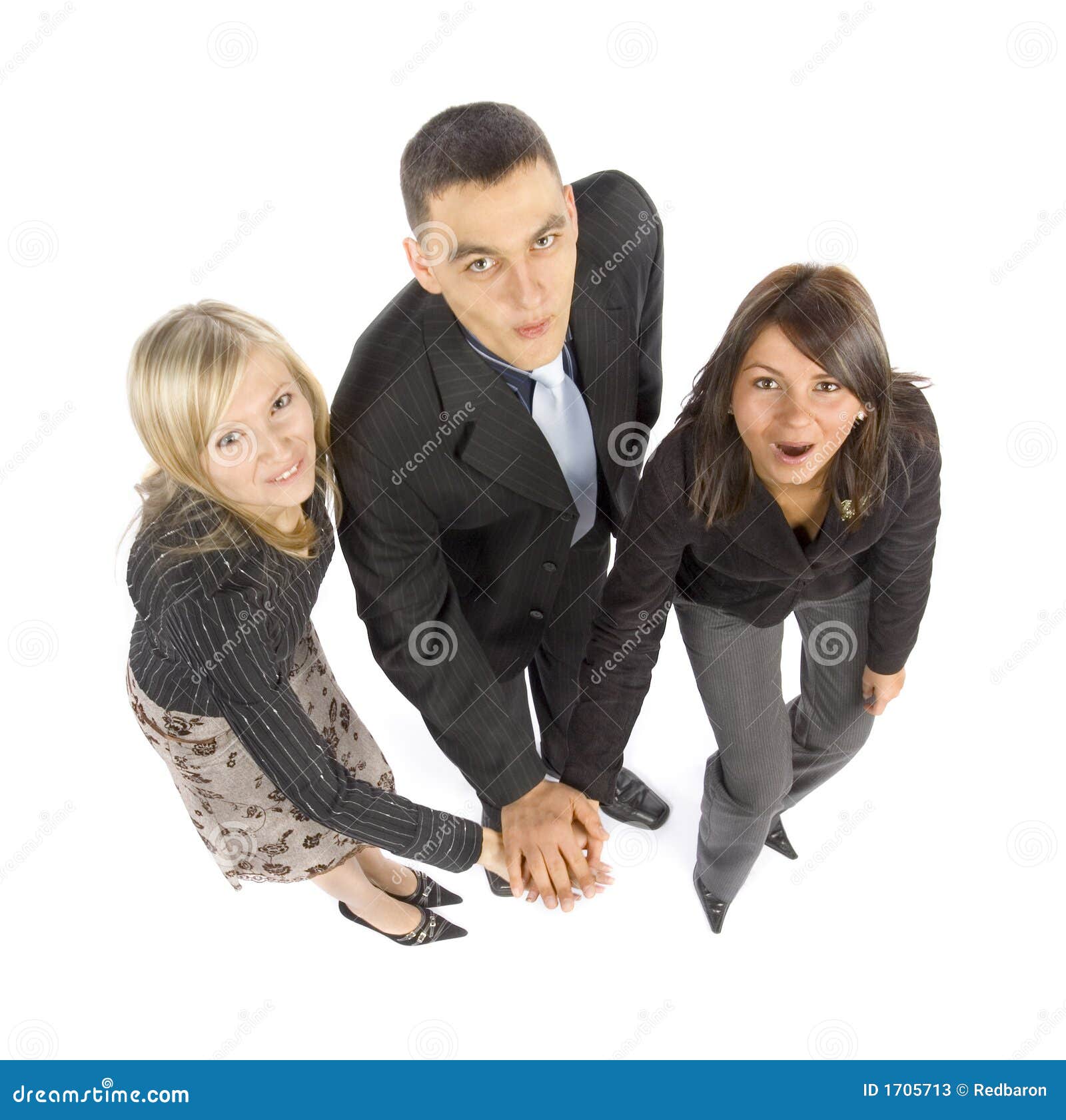 Three Business Partners stock image. Image of partnering - 1705713