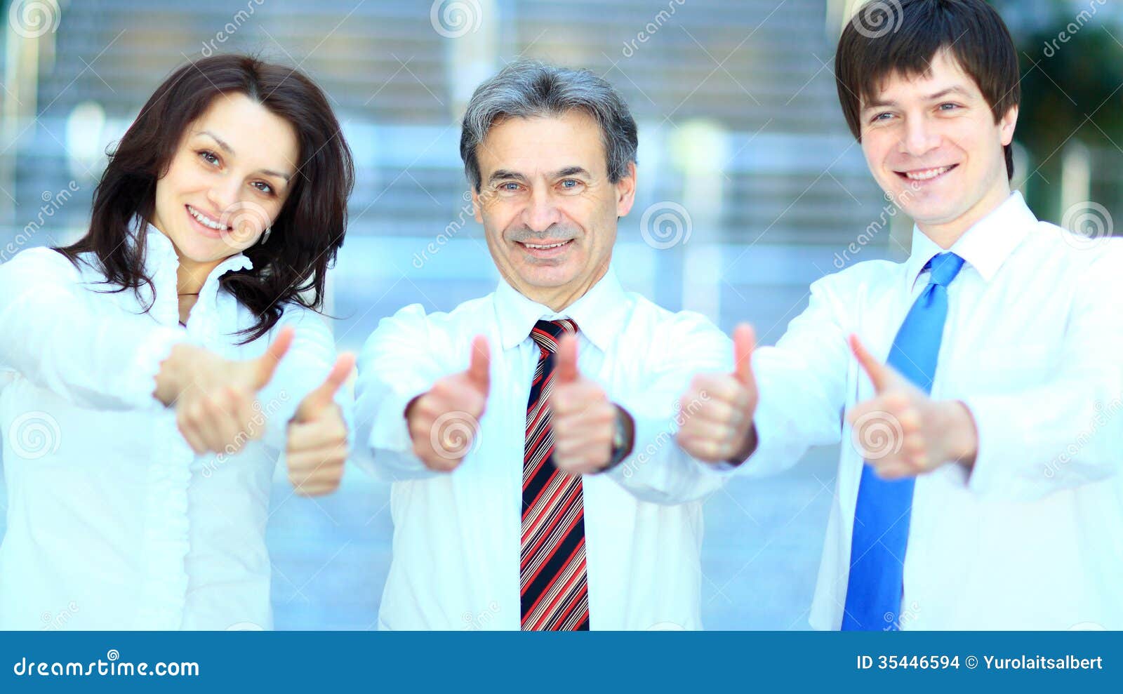 Three business partners stock photo. Image of company - 35446594