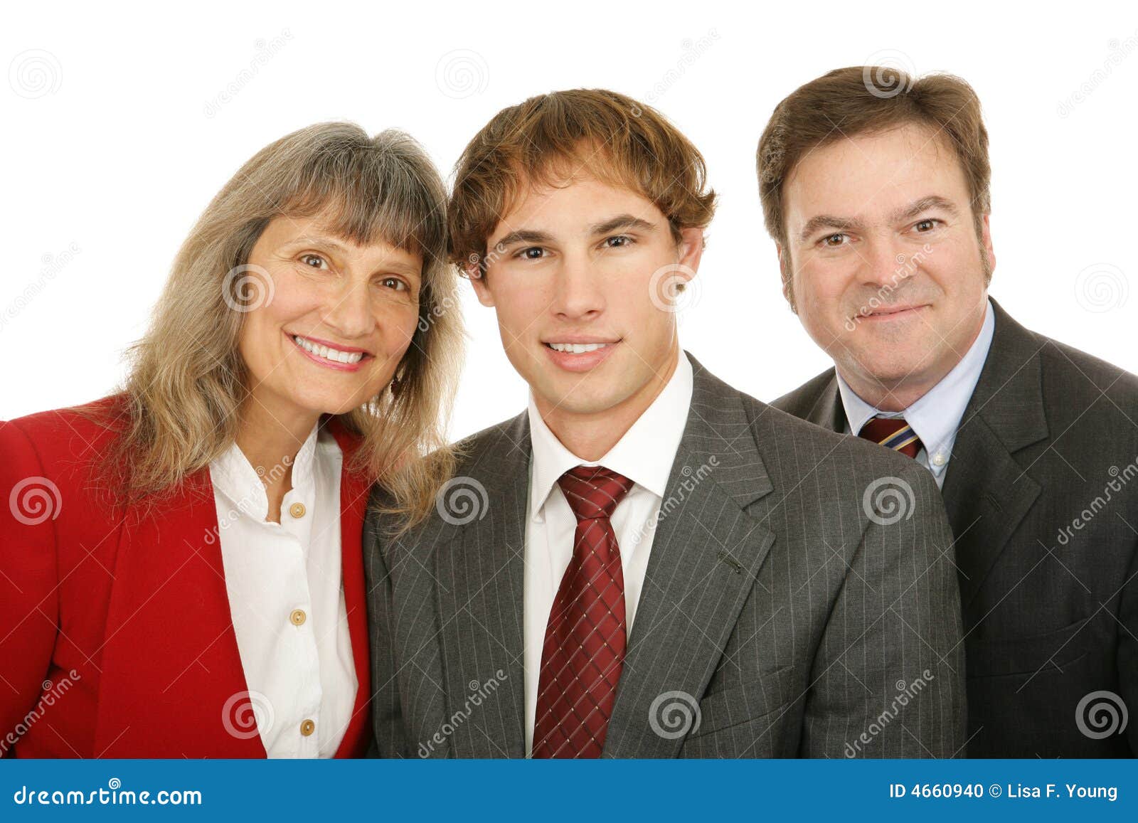 Three Business People stock photo. Image of looking, businessman - 4660940