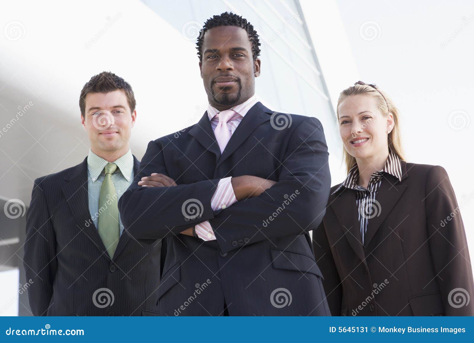 3 People Standing Together