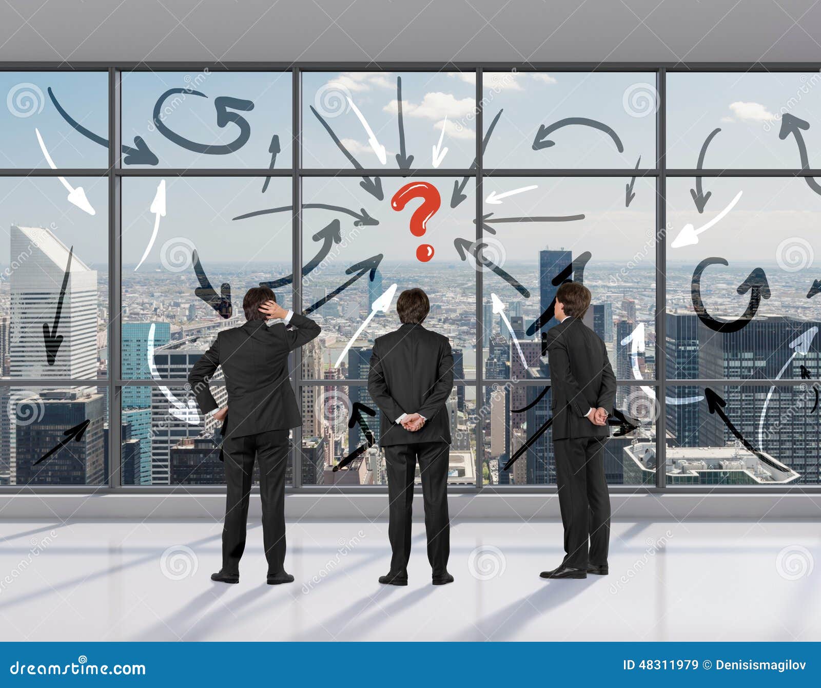 Three businessman stock image. Image of income, idea - 48311979