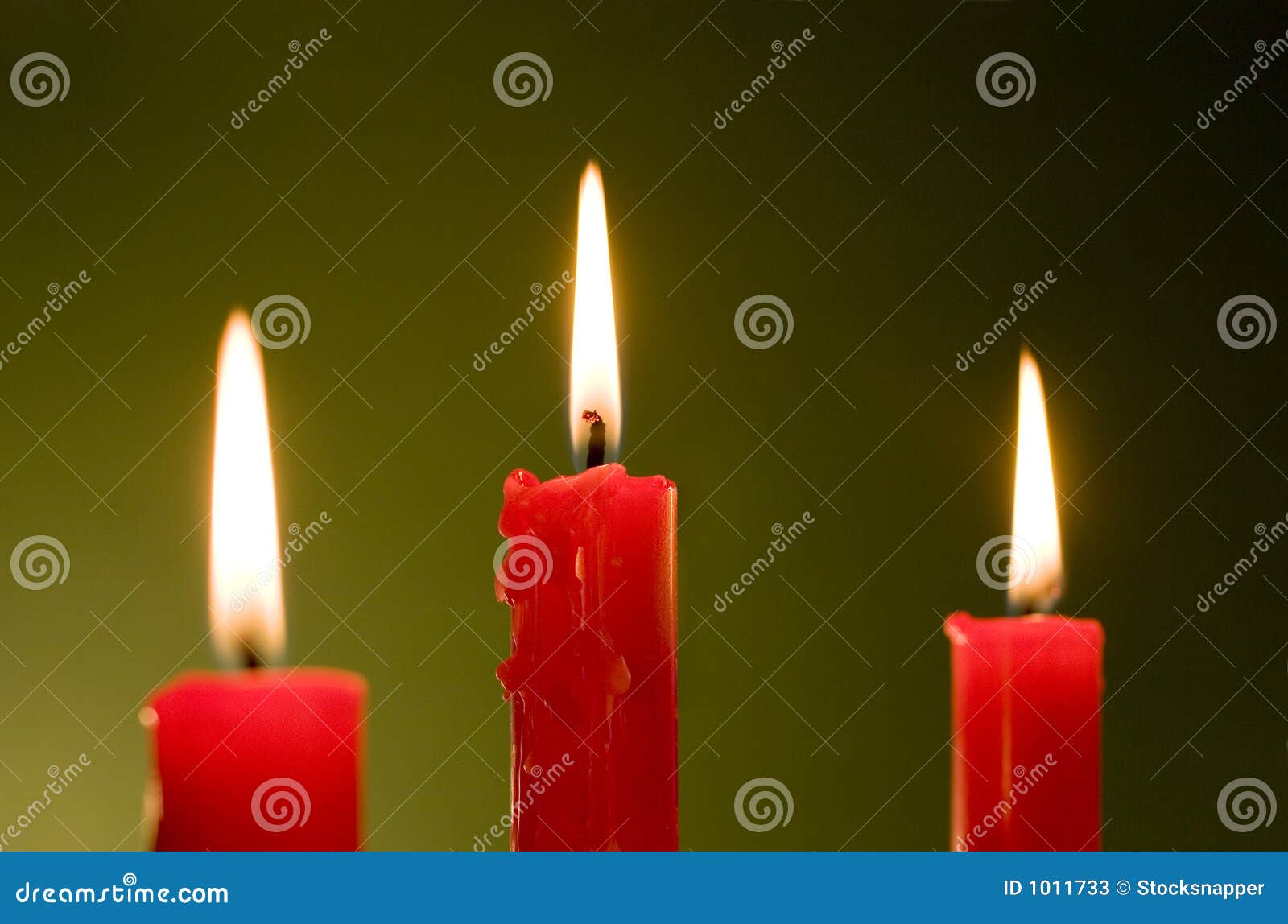 Three Candles stock image. Image of light, parafine, candles - 1011733