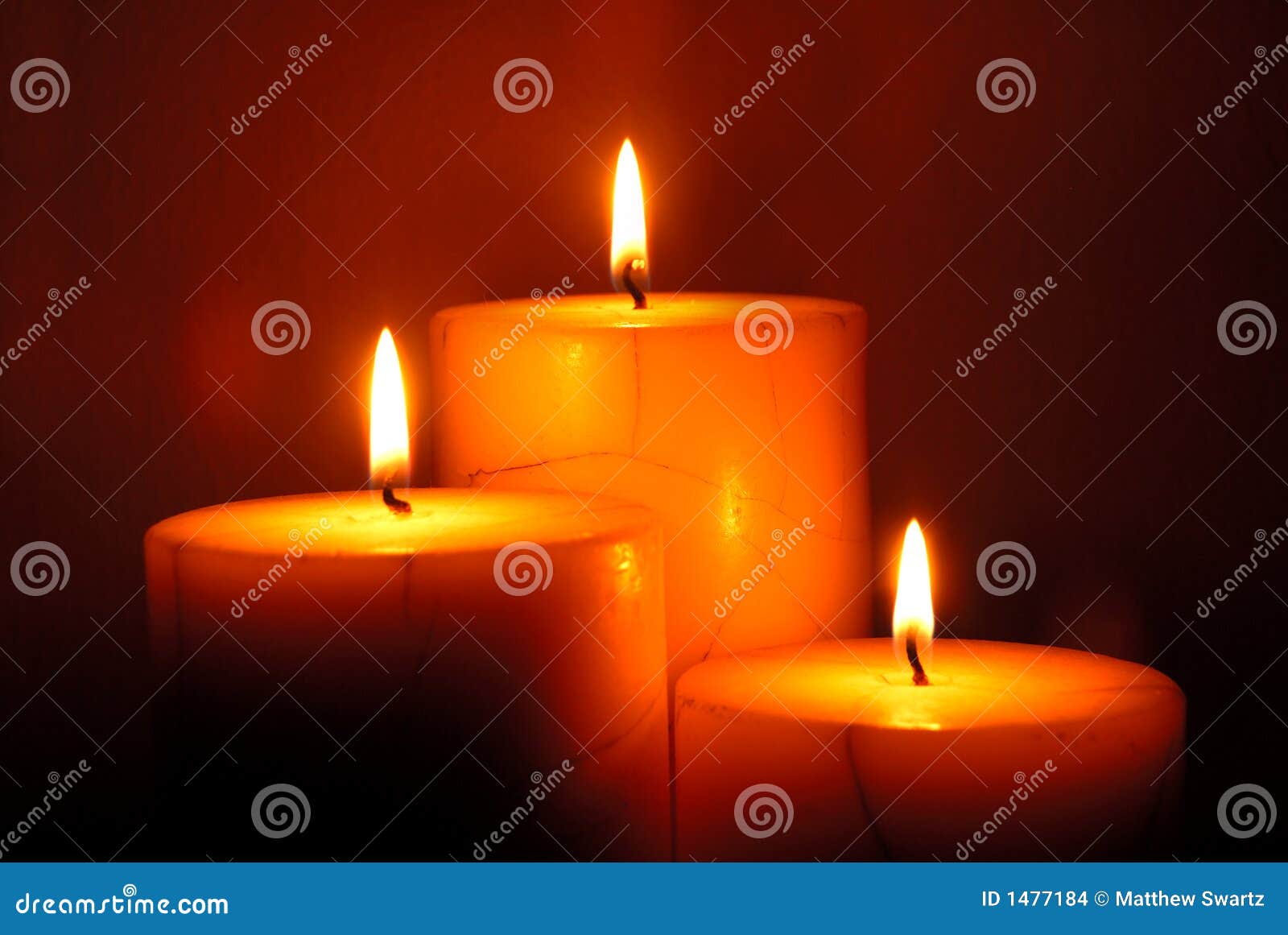 Three candles stock photo. Image of dark, light, bright - 1477184