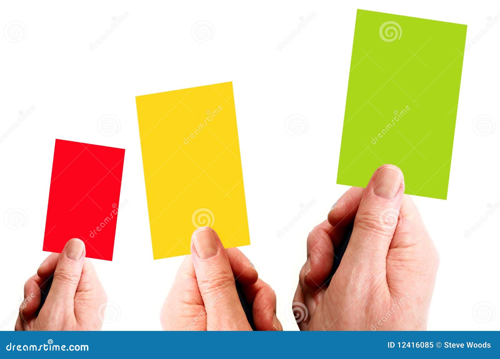 Three Cards stock image. Image of referee, yellow, advice - 12416085