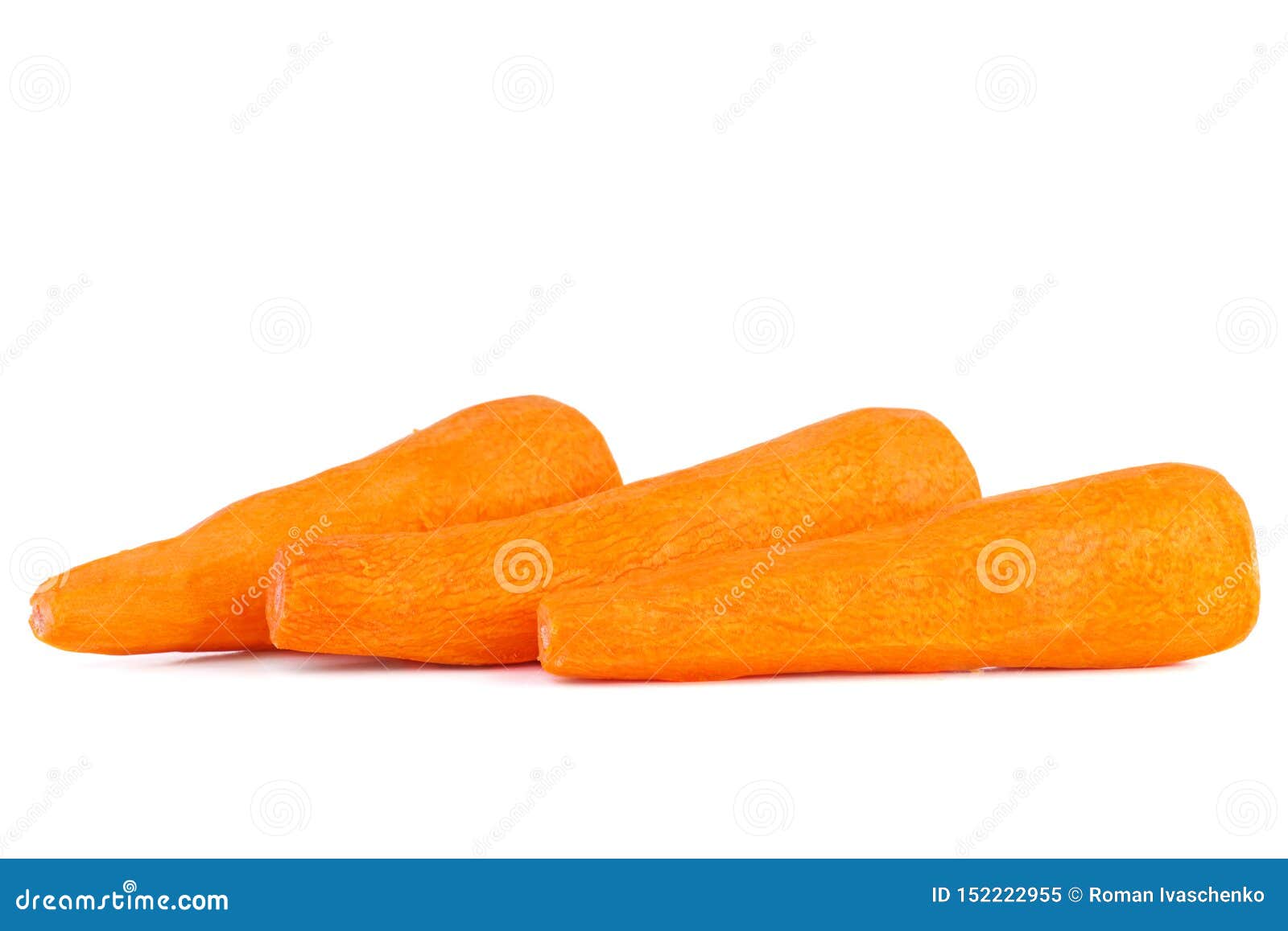 Three carrots stock image. Image of healthy, vegetarian - 152222955