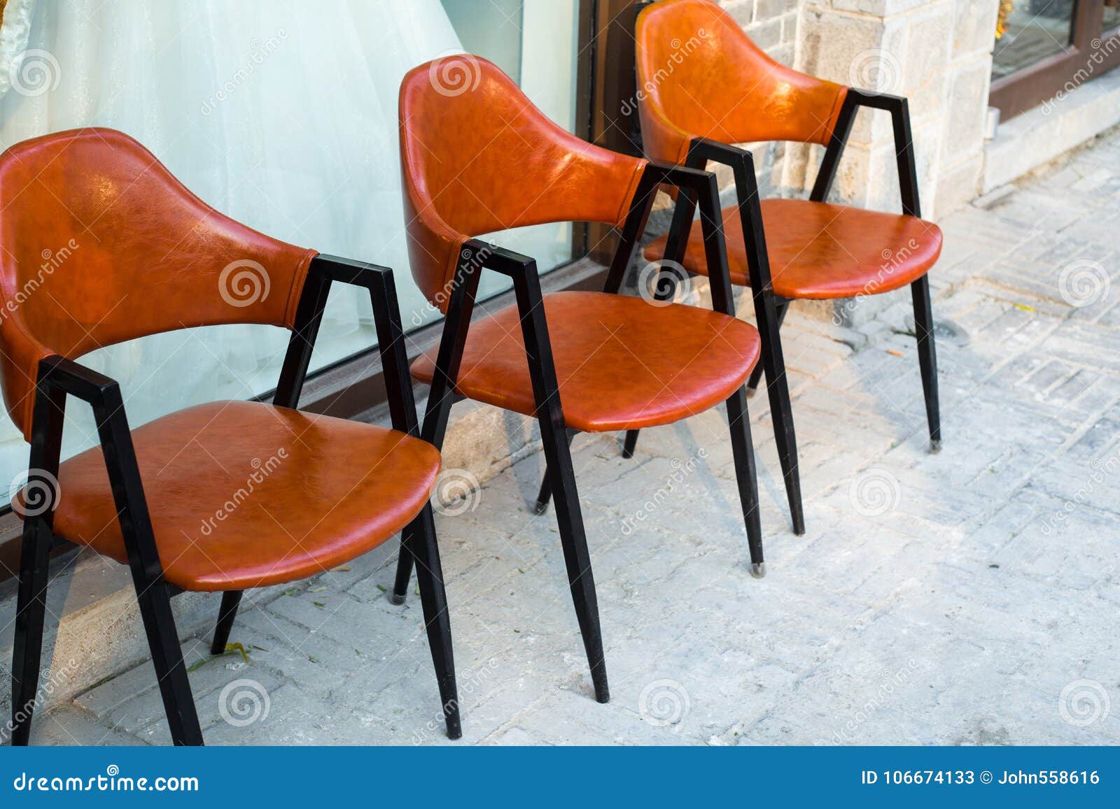Three chairs stock image. Image of chairs, elegance - 106674133