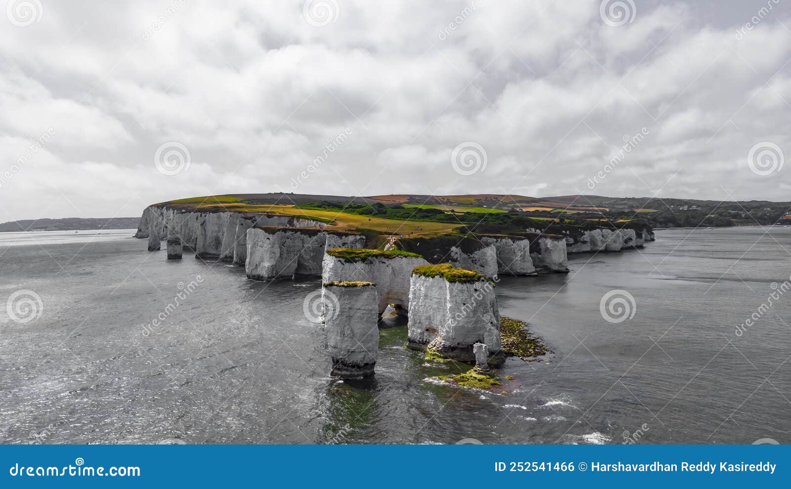 Old Harry Rocks stock photo. Image of harry, jurassic - 252541466