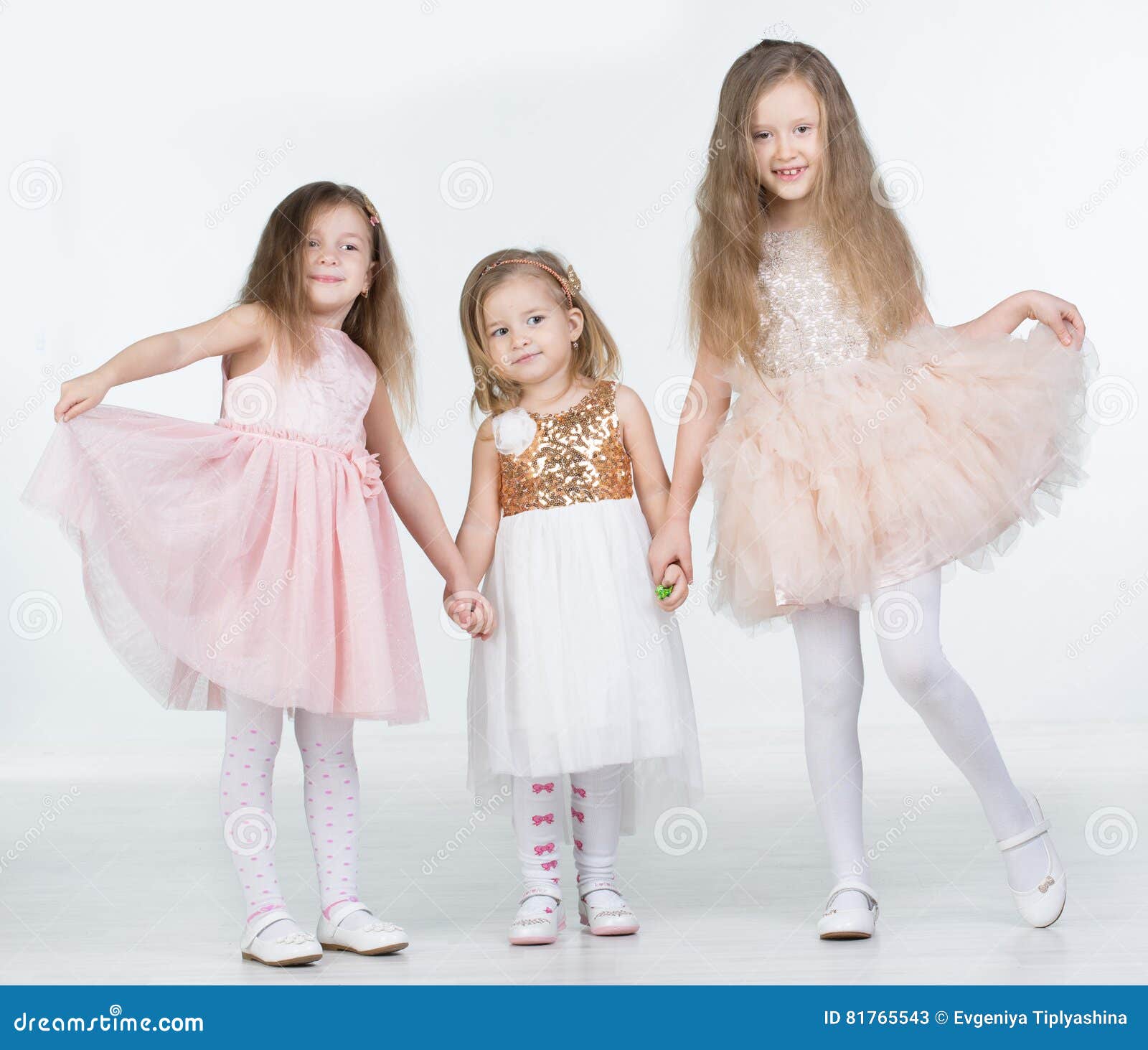 Three Children girl stock image. Image of girls, mother - 81765543