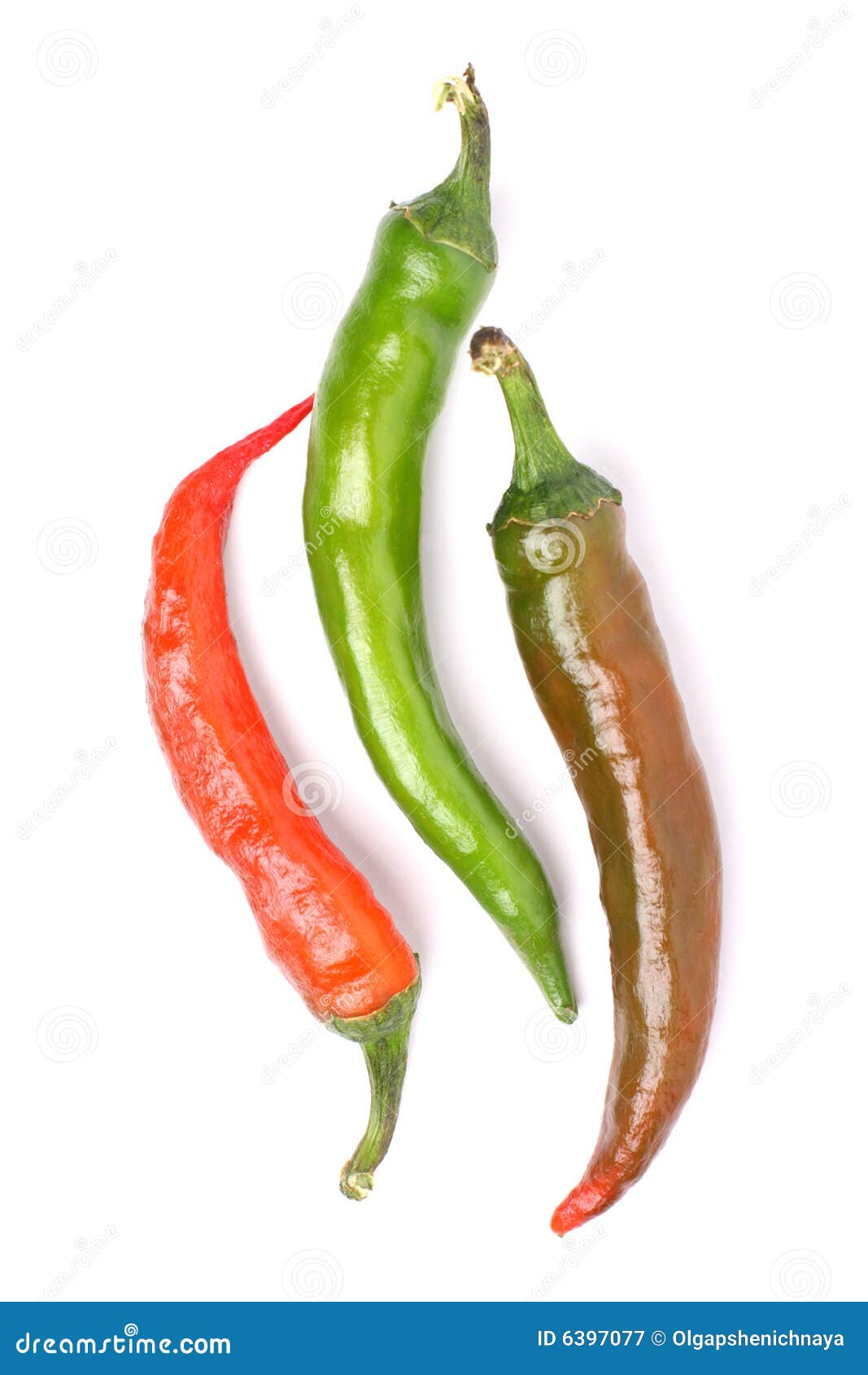 Three chili peppers stock image. Image of fire, close - 6397077