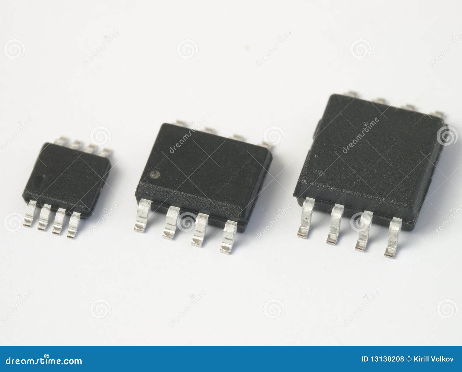 Three chips stock photo. Image of industry, chip, isolated - 13130208