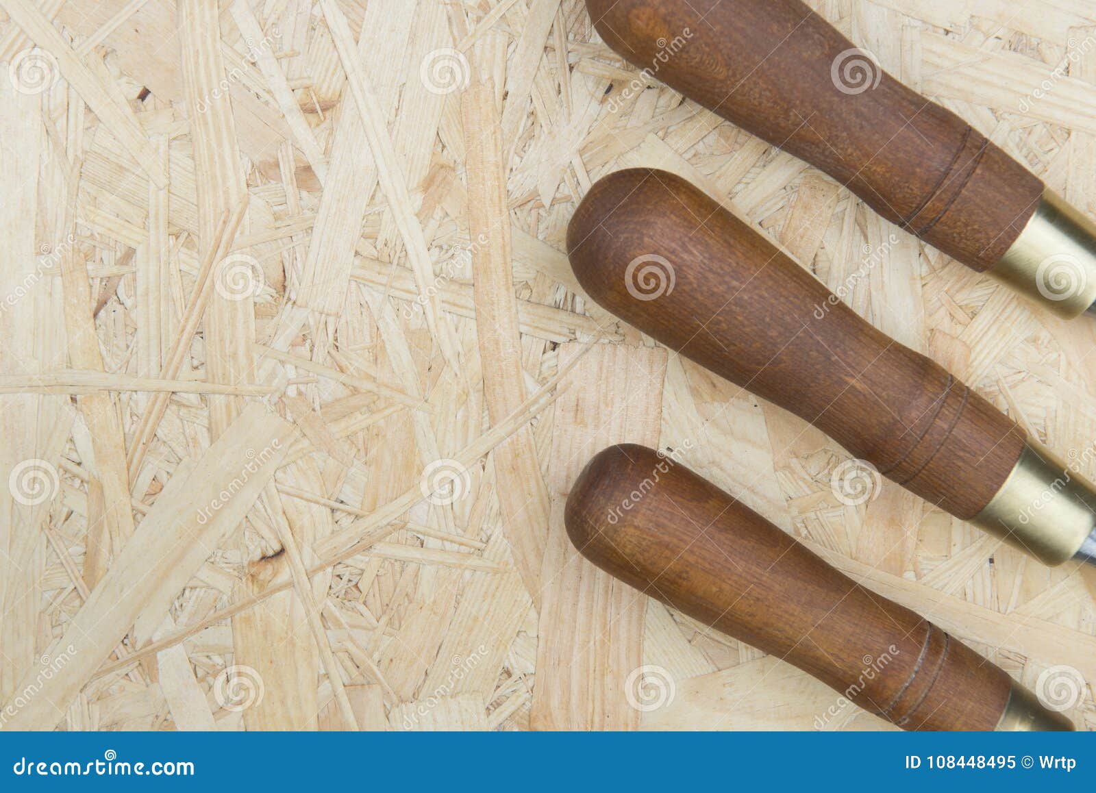 Three Chisels on a Pink Background Stock Image - Image of carpentry ...