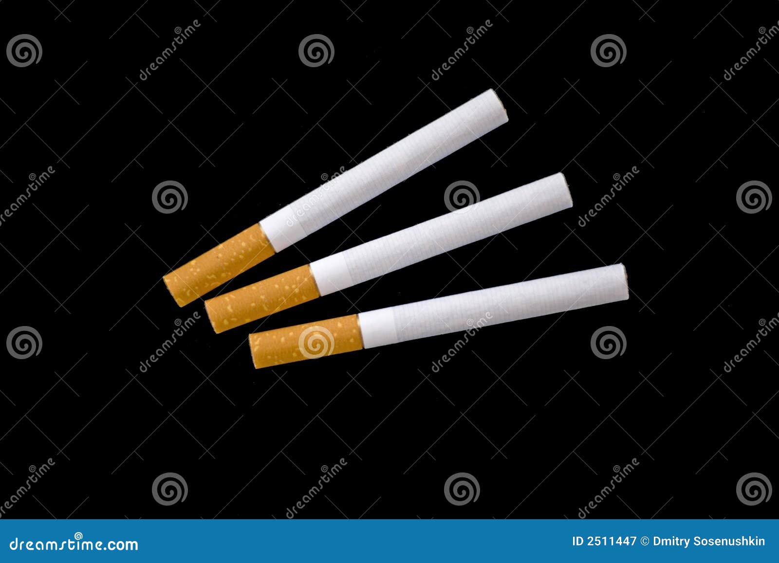 Three Cigarettes Picture. Image: 2511447
