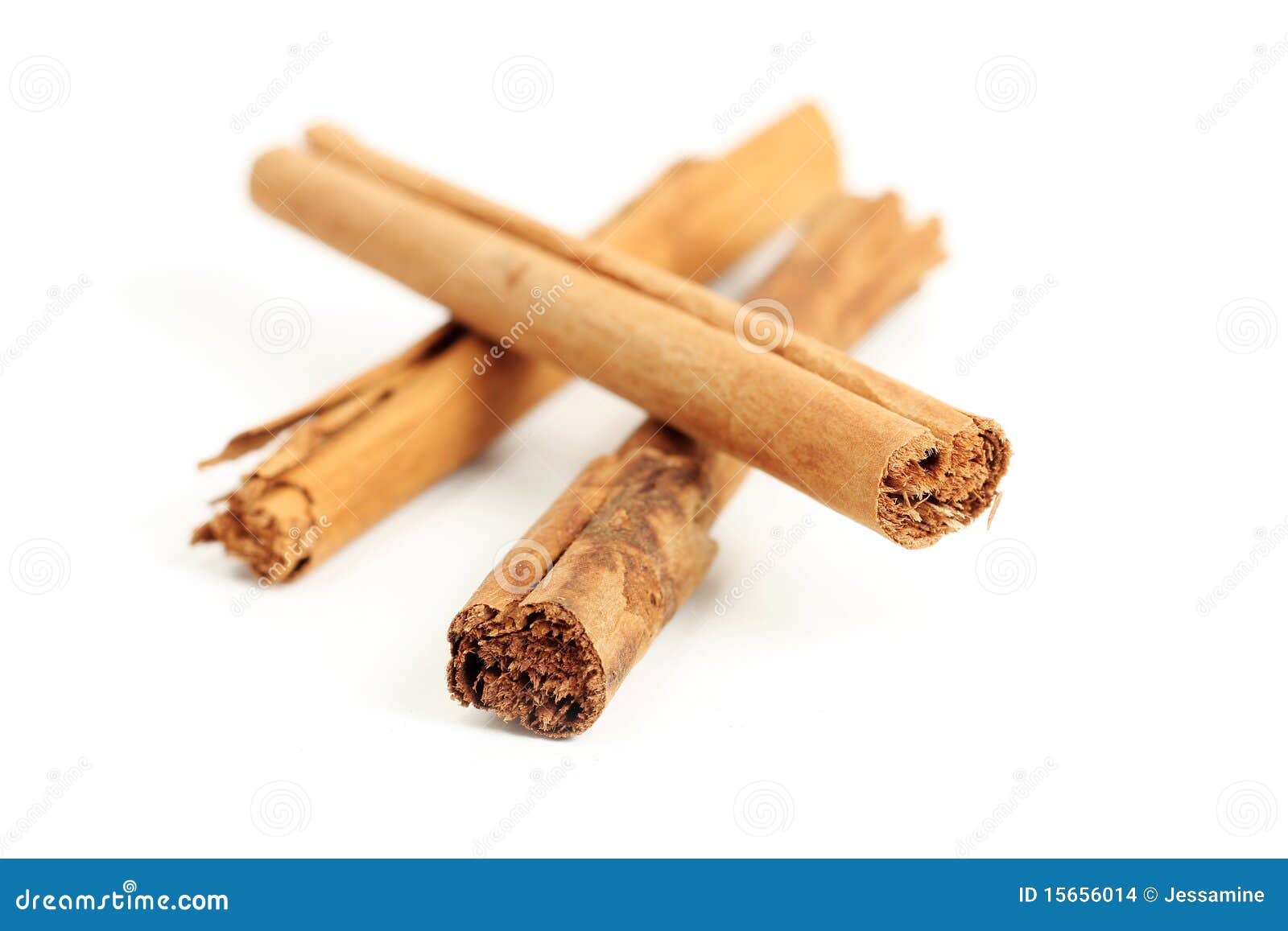 Three cinnamon sticks stock photo. Image of cinnamon - 15656014