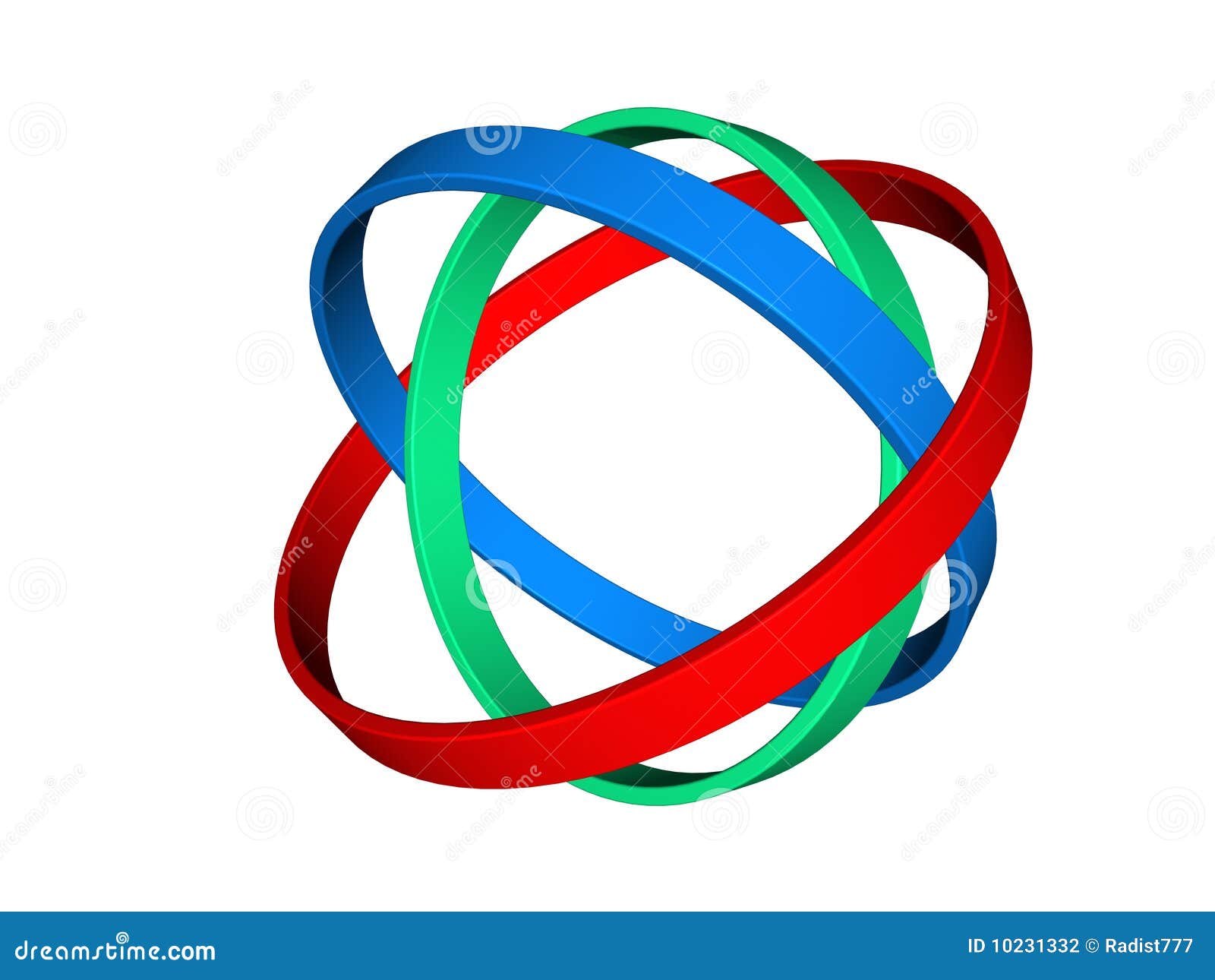 Three circles stock illustration. Illustration of sphere - 10231332