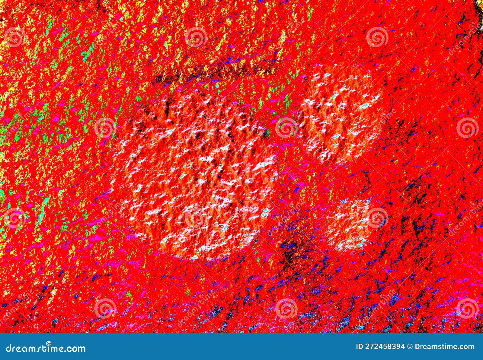 Three Circles of Different Sizes, Abstraction, Large Round Spots. Stock ...