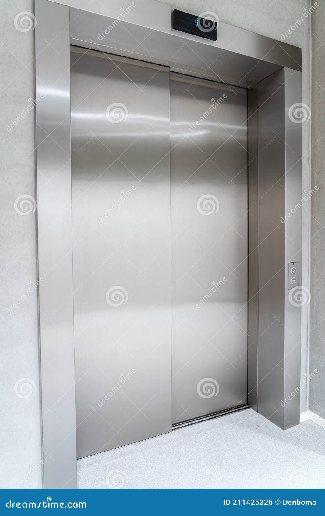 Close-up Of Elevator Buttons Panel Inside The Elevator Royalty-Free ...