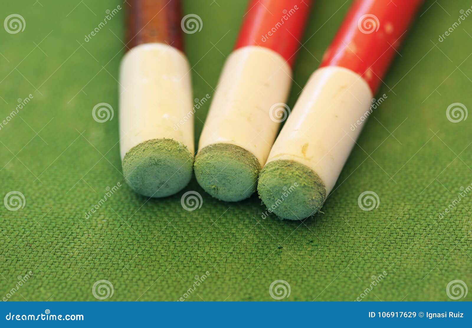 Close up billiard sticks stock image. Image of scratch - 106917629
