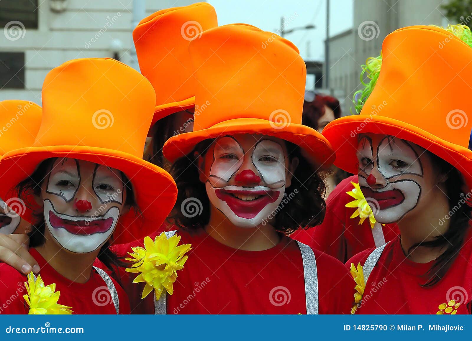 Three clown s editorial image. Image of carnival, boat - 14825790
