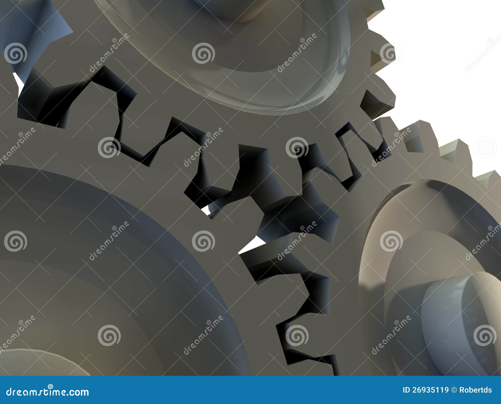 Three cog gears detail stock illustration. Illustration of steel - 26935119