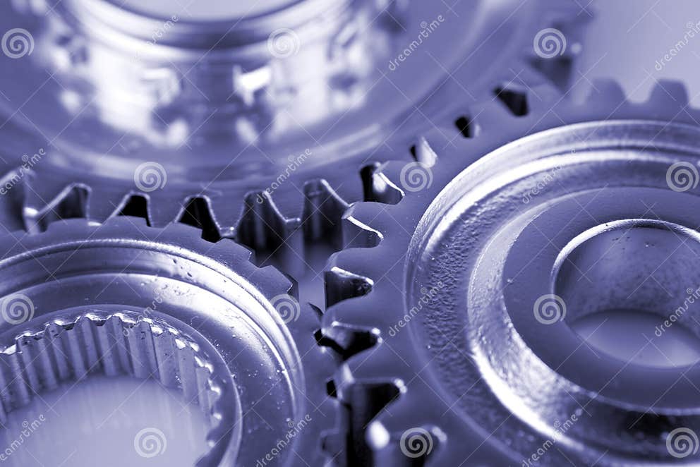 Three cogs stock image. Image of business, interlink, idea - 9912663