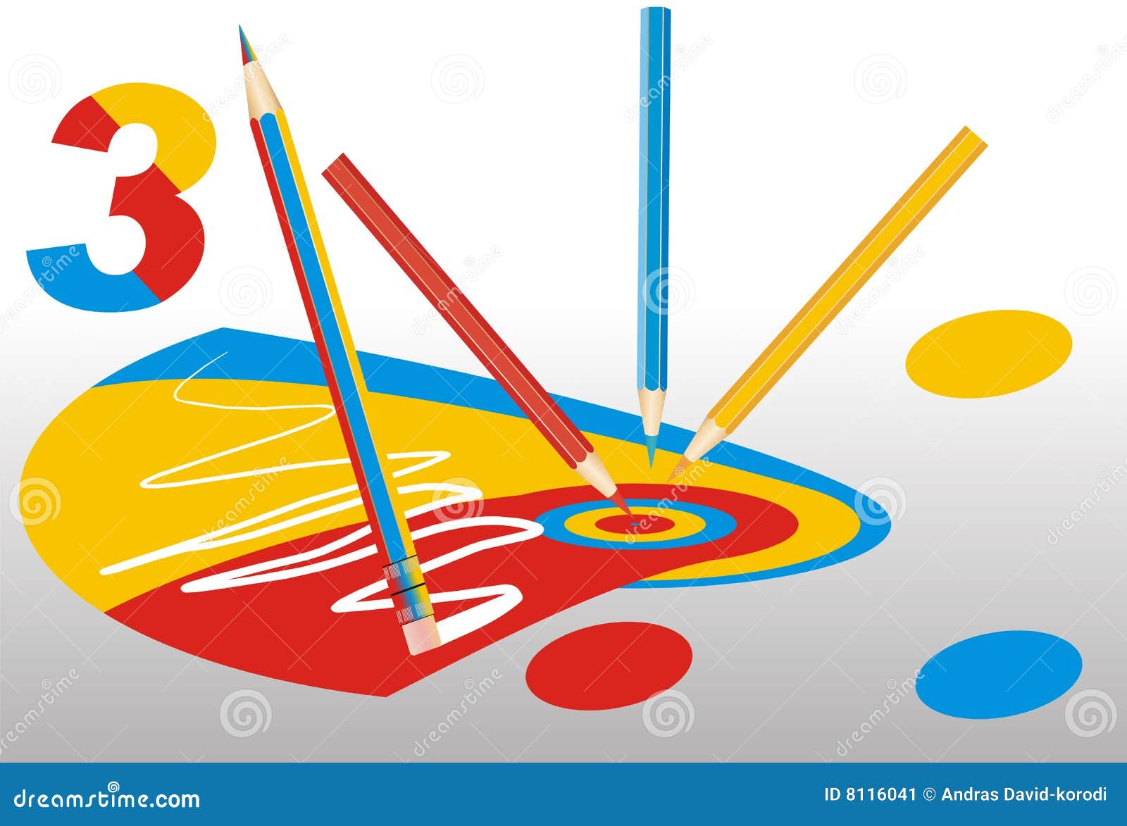 Three Color Picture. Image: 8116041